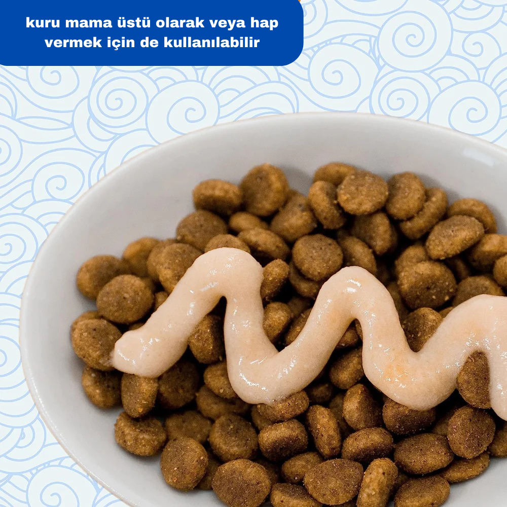 Ciao Churu Cream Tavuklu ve Karidesli Kedi Ödül Kreması 4 x 14 Gr