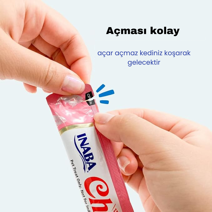 Ciao Churu Cream Tavuklu ve Karidesli Kedi Ödül Kreması 4 x 14 Gr