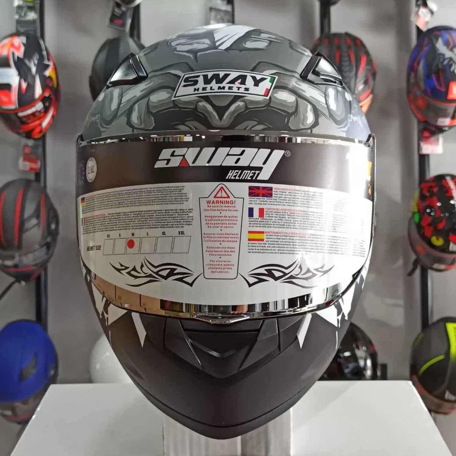 Sway SW816 Full Face Motosiklet Kaskı2729,00 Sürüşünüzü Bir Üst ...