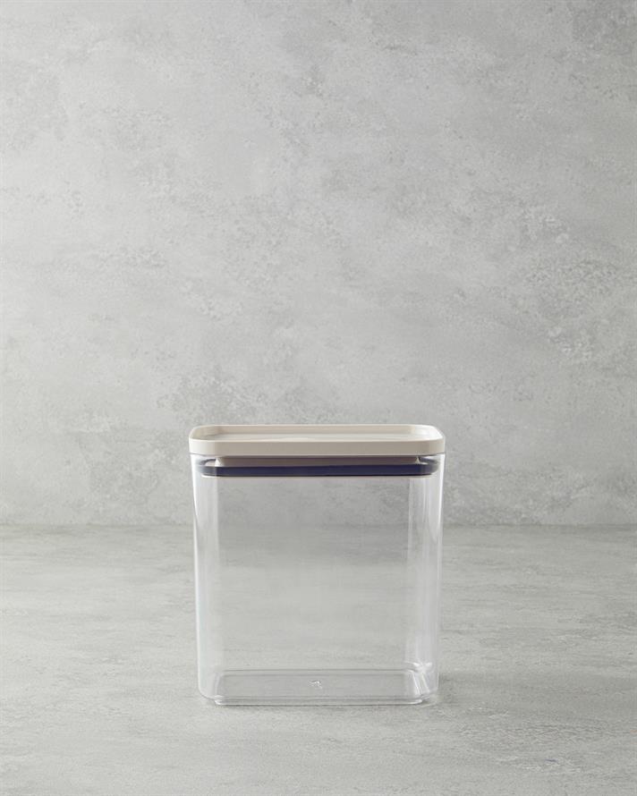 Set recipiente alime 900 ml Crem.