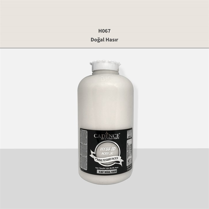 Cadence H067 Doğal Hasır Multisurface Akrilik Boya 2LT (3 kg)