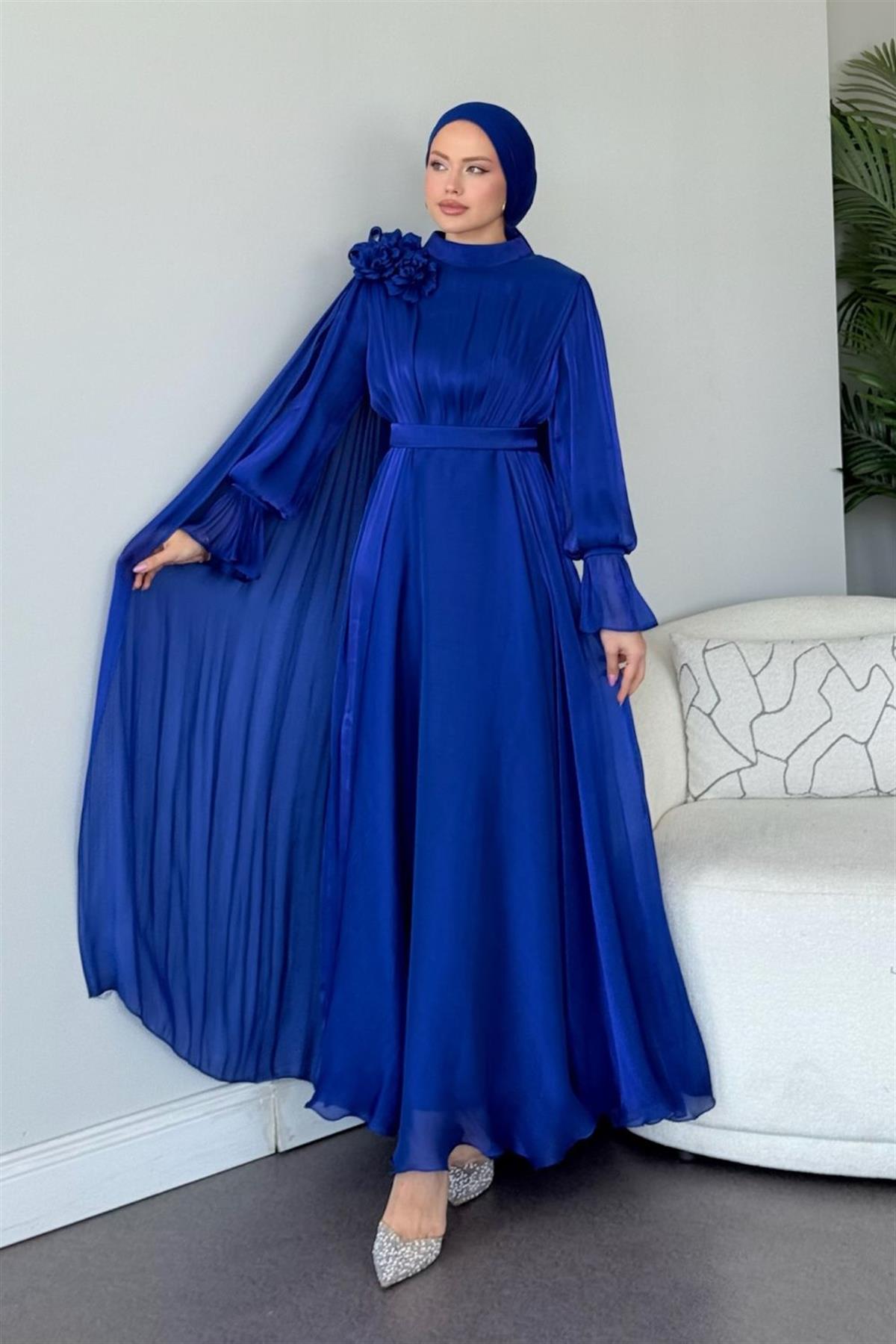 Chun Abiye Saks | Şule Giyim