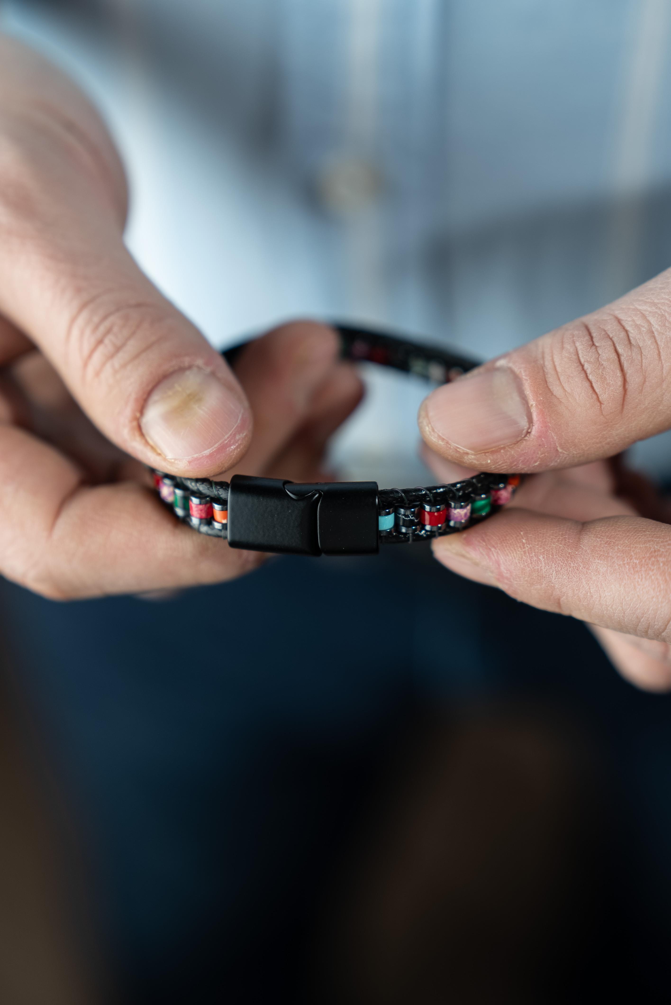 Doğal Taşlı El Yapımı Bileklik - 17-18 cm