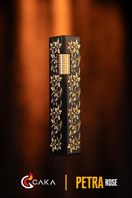 CAKA PETRA Rose - El Yapımı Benzinli Çakmak - Güçlü ve Estetik