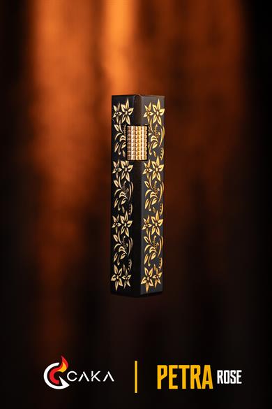 CAKA PETRA Rose - El Yapımı Benzinli Çakmak - Güçlü ve Estetik