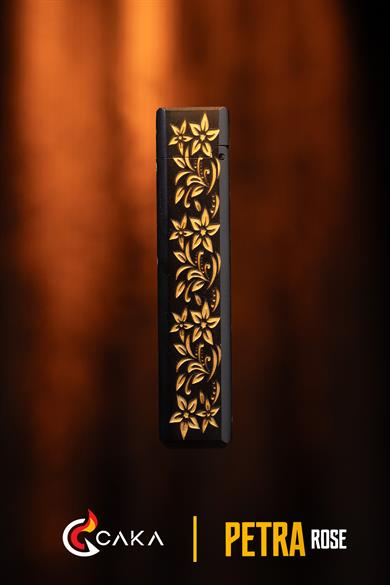 CAKA PETRA Rose - El Yapımı Benzinli Çakmak - Güçlü ve Estetik