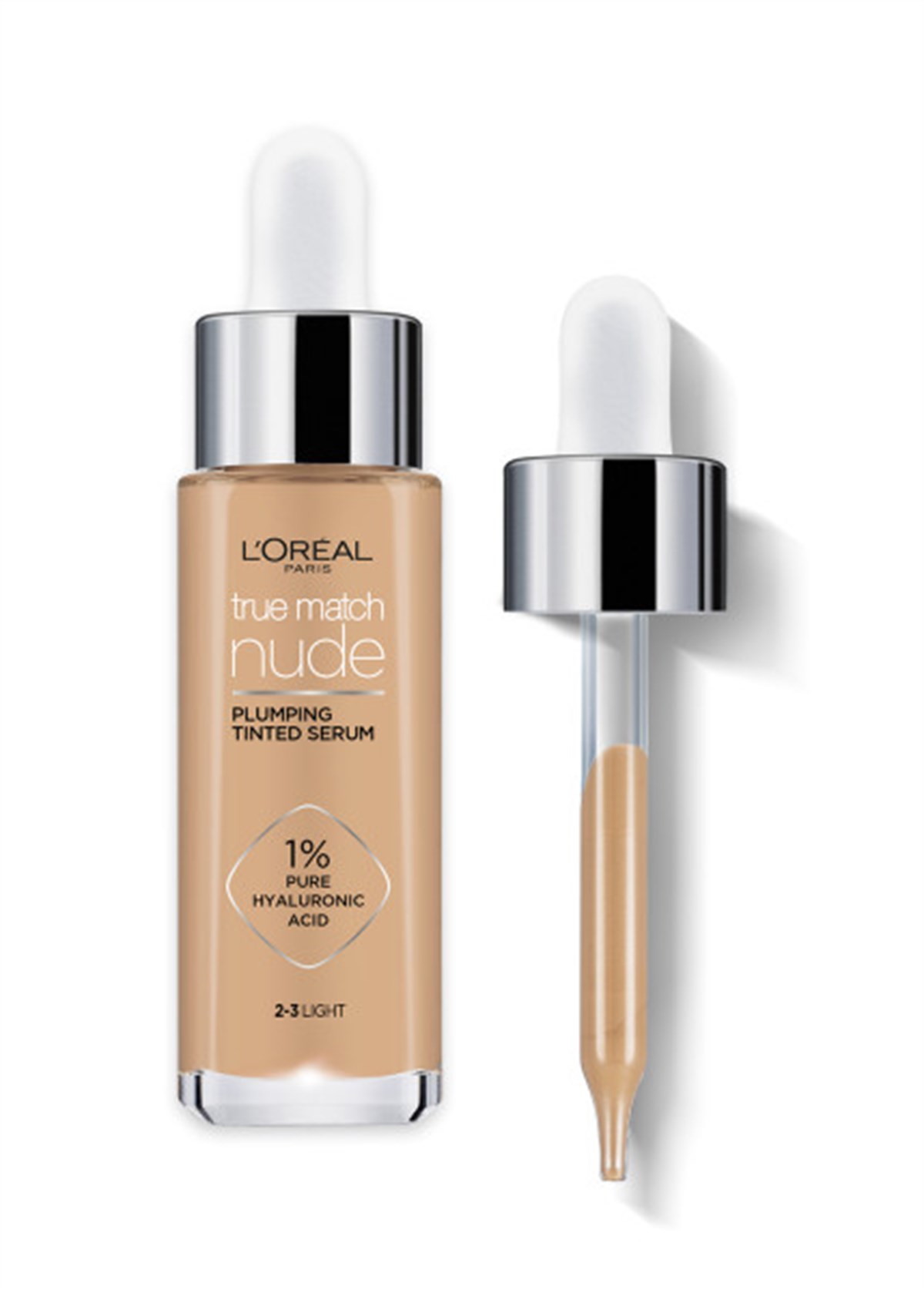 Loreal Paris True Match Nude Serum Fondöten 2-3 Light