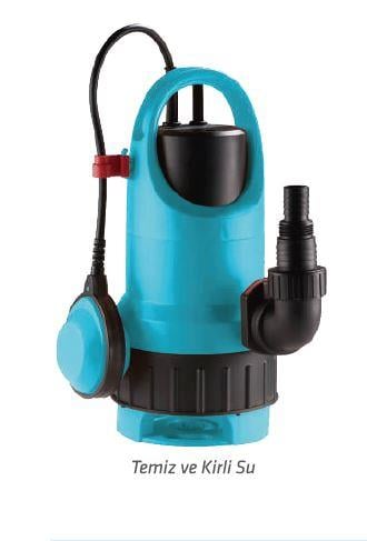 PLASTİK GÖVDELİ KİRLİ SU DRENAJ POMPALARI