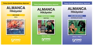 Almanca Türkçe Hikayeler Derece 1 ( 3 Kitap )