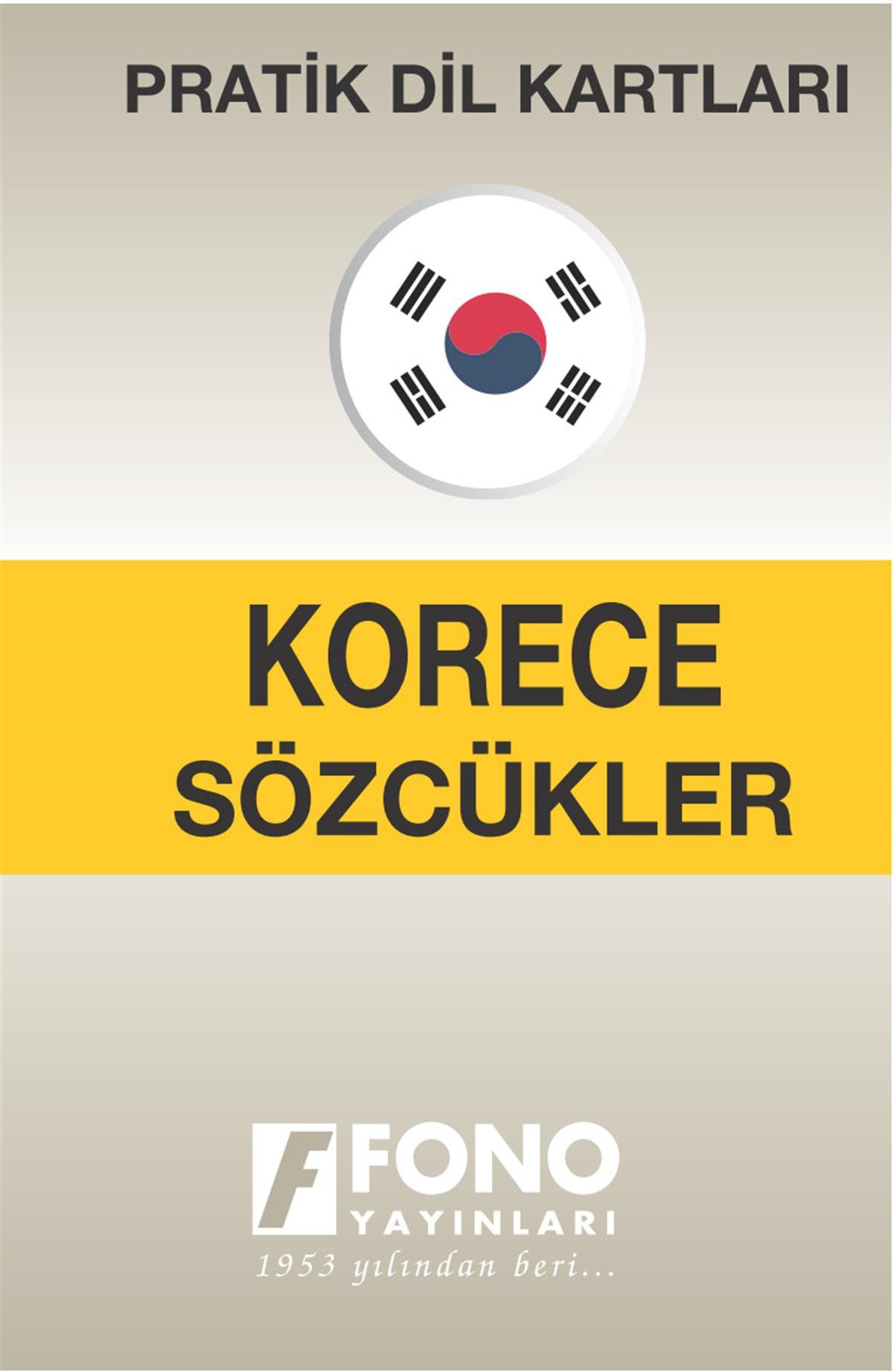 Pratik Korece Kelime Kartları