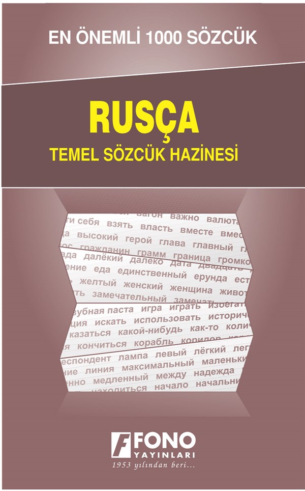 Rusçada En Önemli 1000 Sözcük