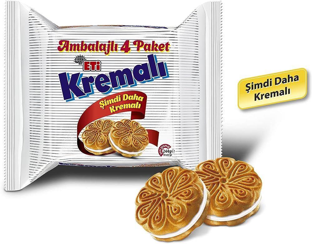 Eti Kremalı Bisküvi 4'Lü
