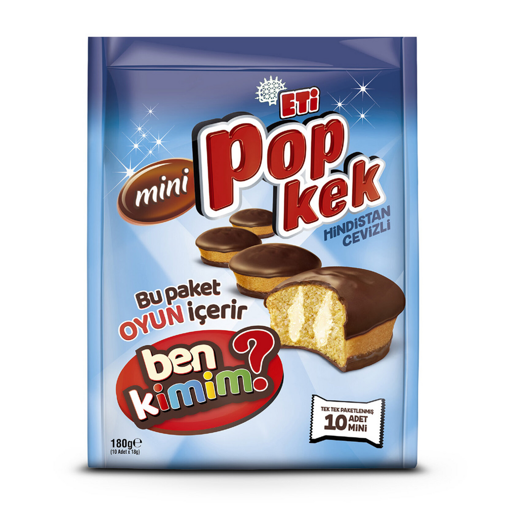 Eti Popkek Mini Hindistan Cevizli 180g