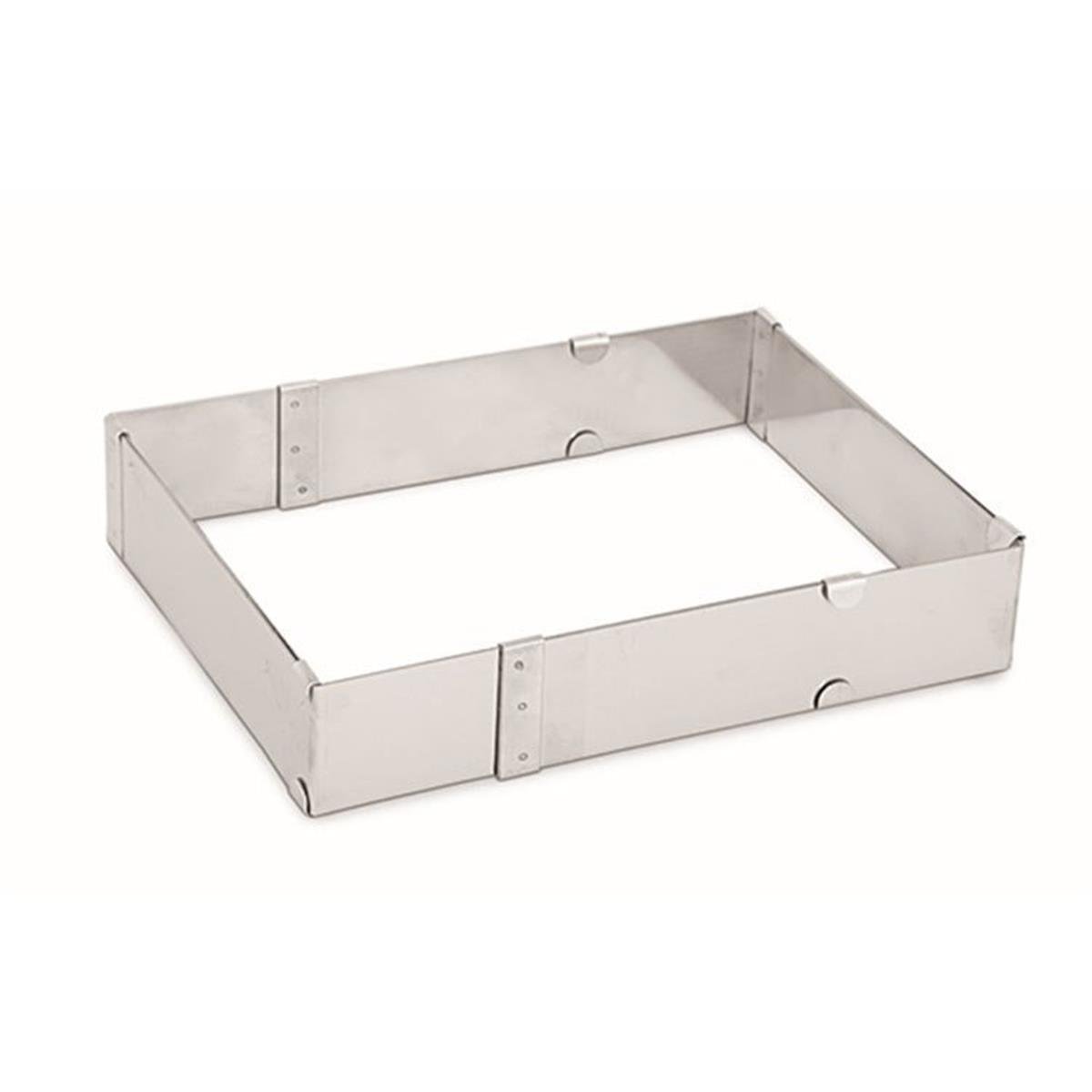 Adjustable Square Cake Mould - Askom - Hotel Restaurant Cafe Bar Equipment