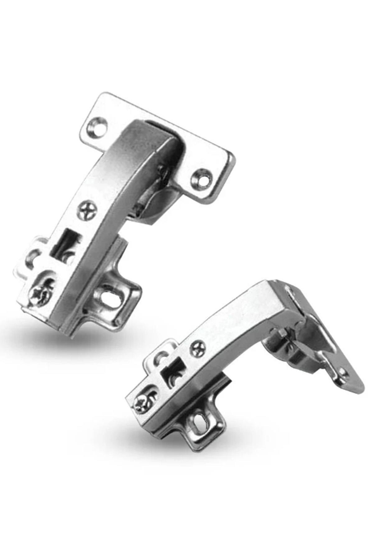 90 Derece Açılı Menteşe Dolap Kapak Menteşesi Taban Dahil en uygun ...