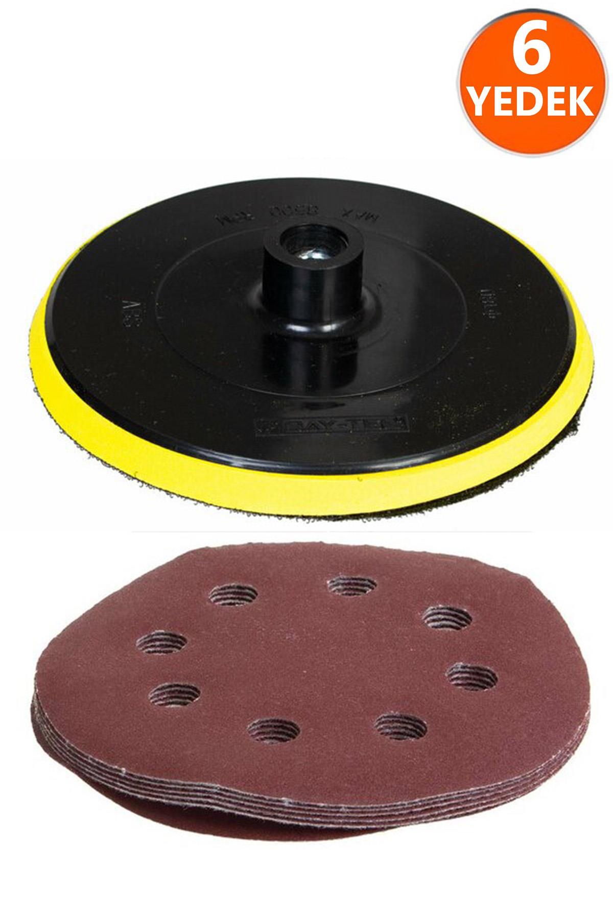 Bay-Tec Cırt Zımpara Tabanı Takozu 6 Ped Yedekli 180mm MK0240 Bay-Tec Cırt Zımpara Tabanı Takozu 6 Ped Yedekli 180mm MK0240