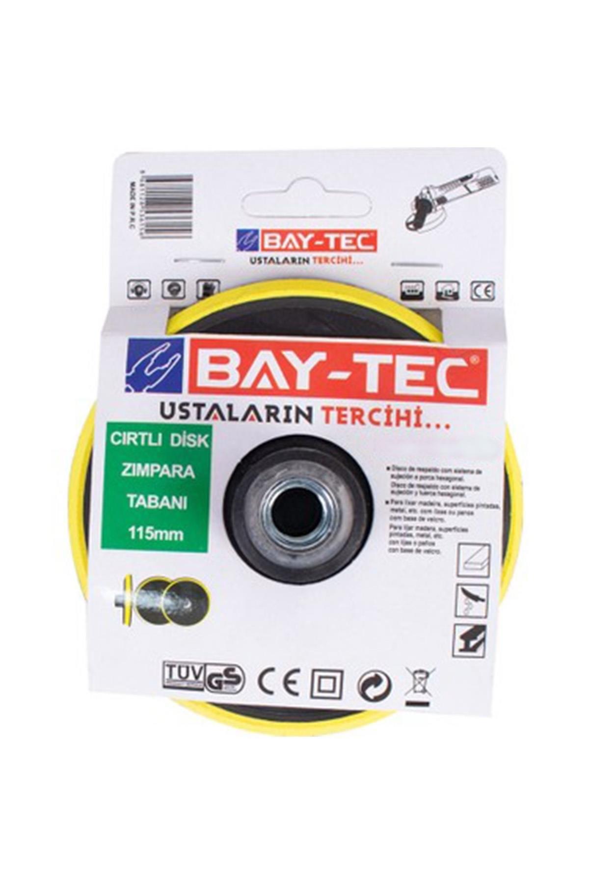 Bay-Tec Cırt Zımpara Tabanı Takozu 6 Ped Yedekli 115mm MK0230 Bay-Tec Cırt Zımpara Tabanı Takozu 6 Ped Yedekli 115mm MK0230