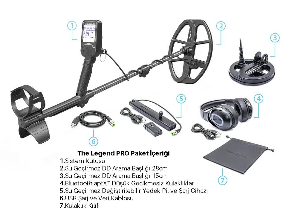 Nokta The Legend Dedektör (WHP/PRO)