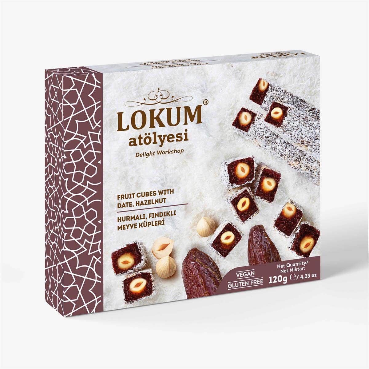 Hurmalı, Fındıklı Meyve Küpleri 120g