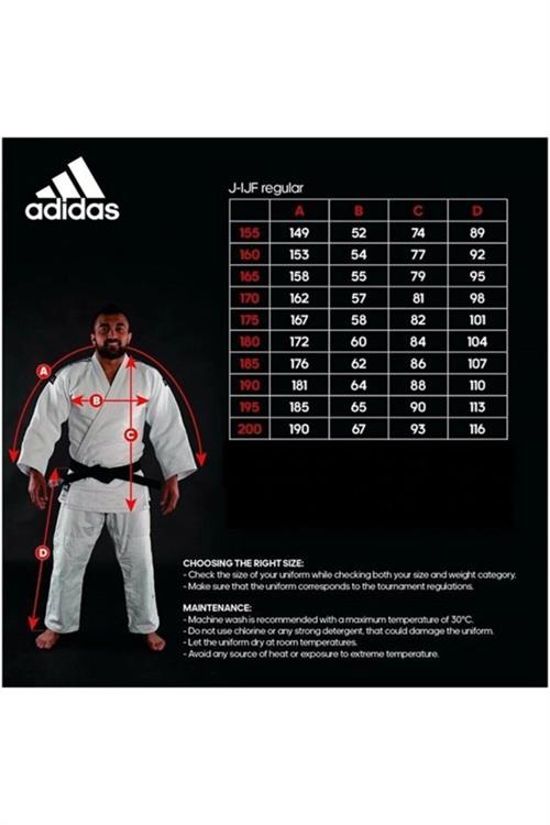 Adidas IJF Onaylı Judo Elbisesi Mavi - Boksshop