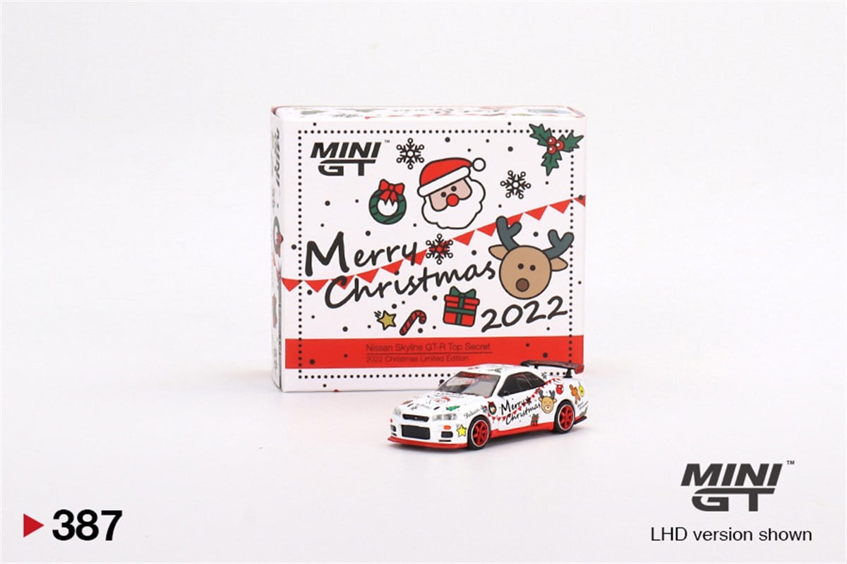 Mini GT Nissan Skyline GT-R (R34) Top Secret 2022 Christmas Limited ...