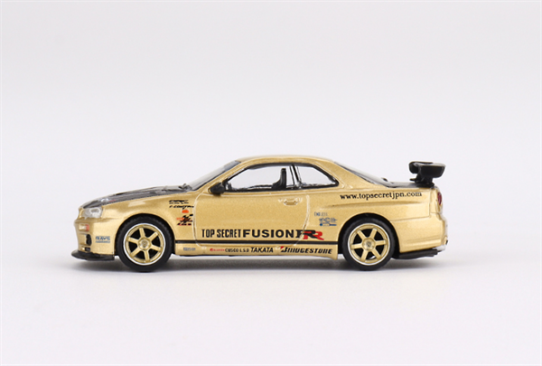 Mini GT Nissan Skyline R34 Top Secret Japan Exclusive | diecastpazar