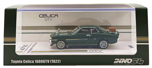 İNNO64 Toyota Celica 1600GTV (TA22) Green With Luggage | diecastpazar