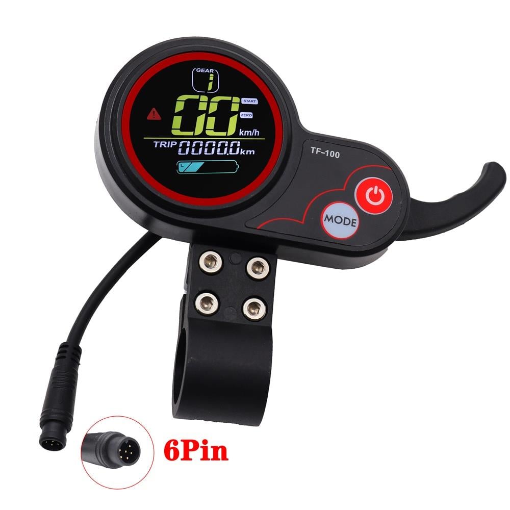 TF-100 LCD Gösterge Ekranı ve Gaz Kolu | Yedek Parça | Scooter Al ...