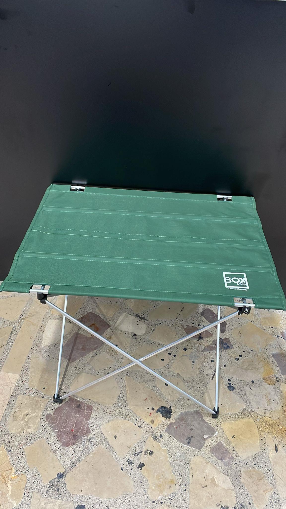 Box&Box Katlanabilir Kumaş Kamp ve Piknik Masası, Geniş Model, 73 x 55 ...