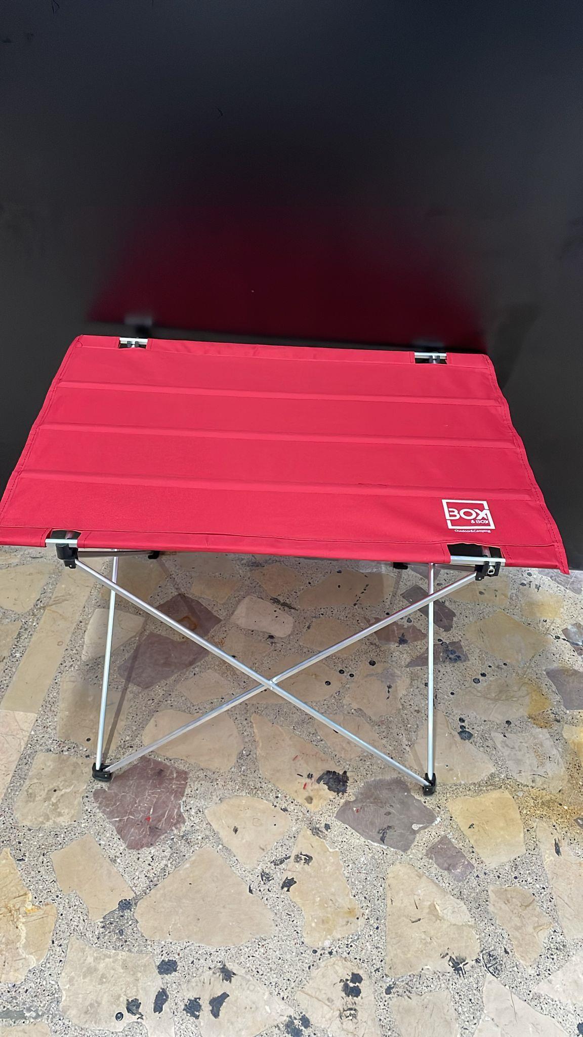 Box&Box Katlanabilir Kumaş Kamp ve Piknik Masası, Geniş Model, 73 x 55 ...