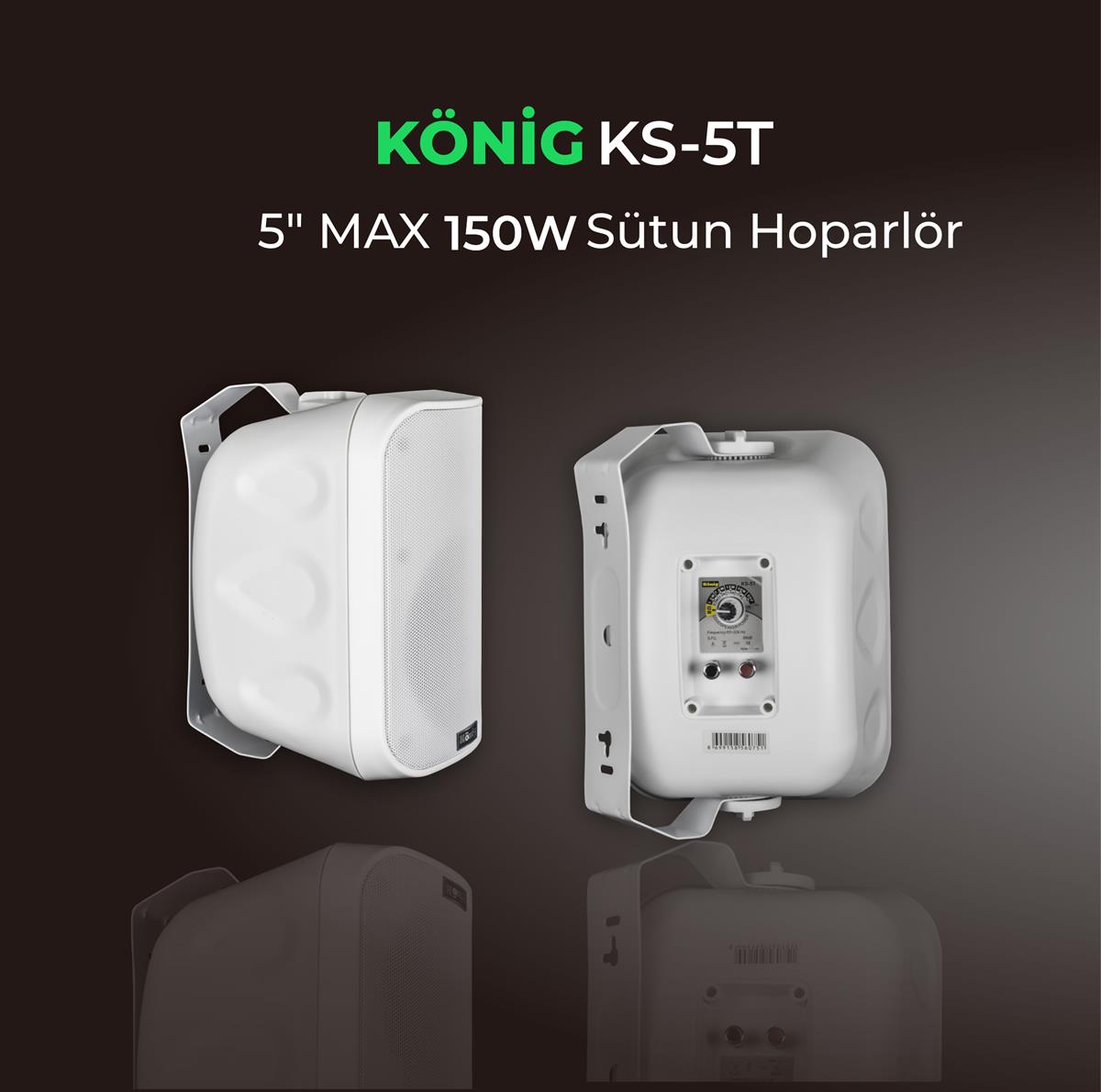 König KS–5T Sütun Hoparlör