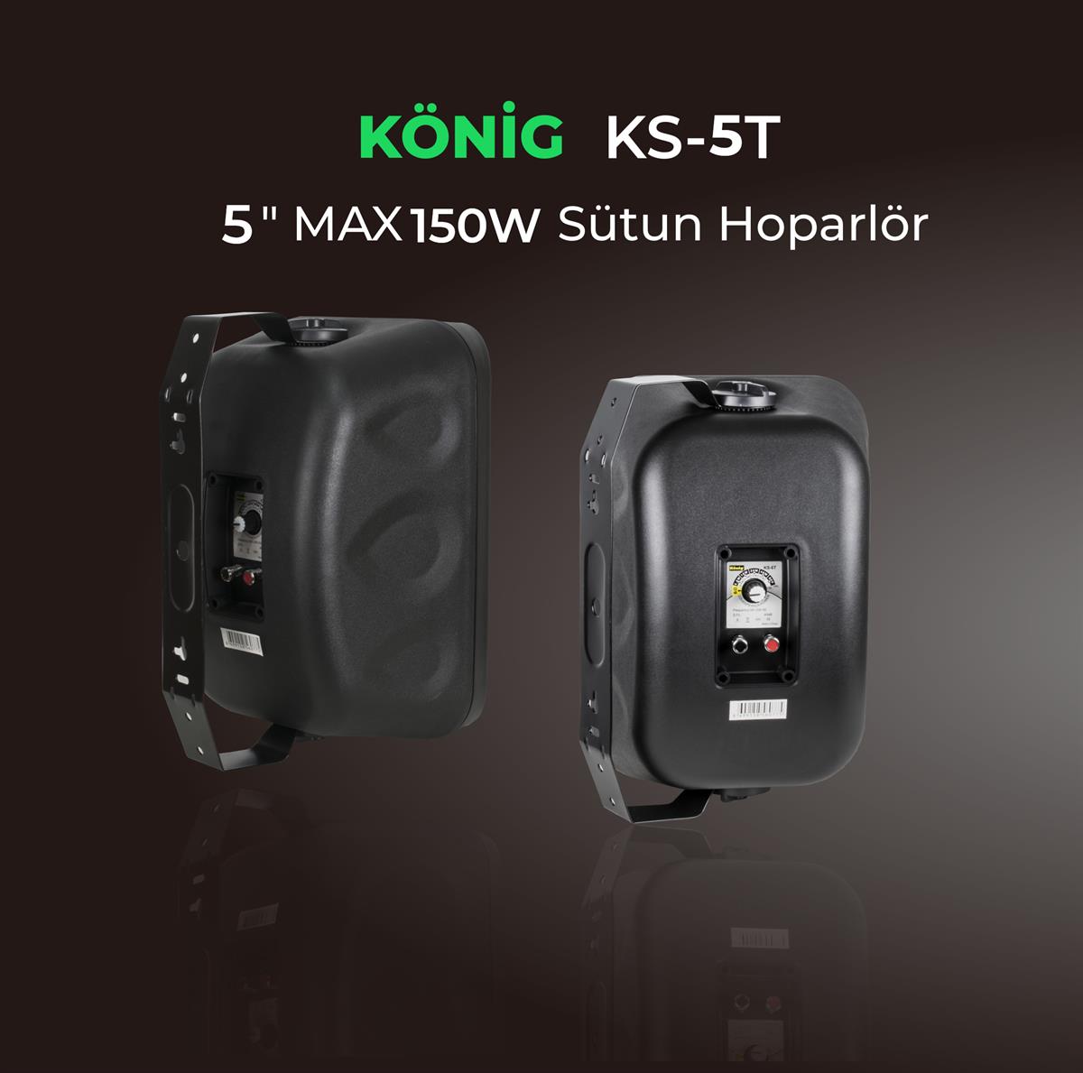 König KS–5T Sütun Hoparlör