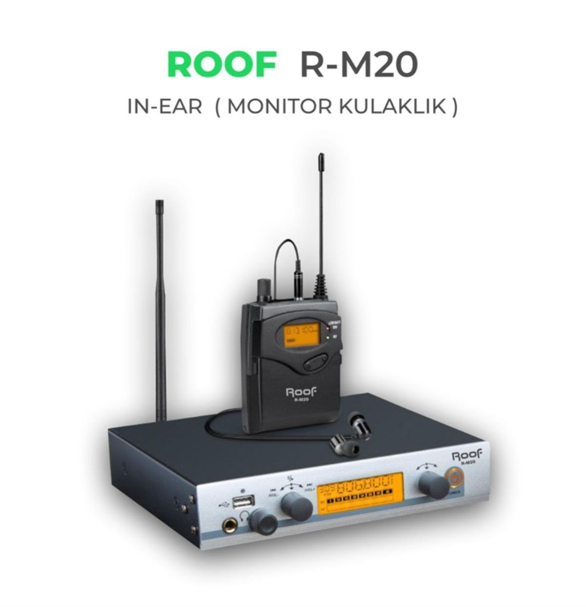 Roof R–M20 Kablosuz Kulaklık Monitör