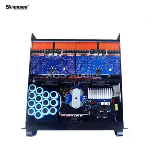 Sinbosen DSP18000Q 4 Kanal Digital DSP Yüksek Kaliteli Power Amplifier Amplifikatör