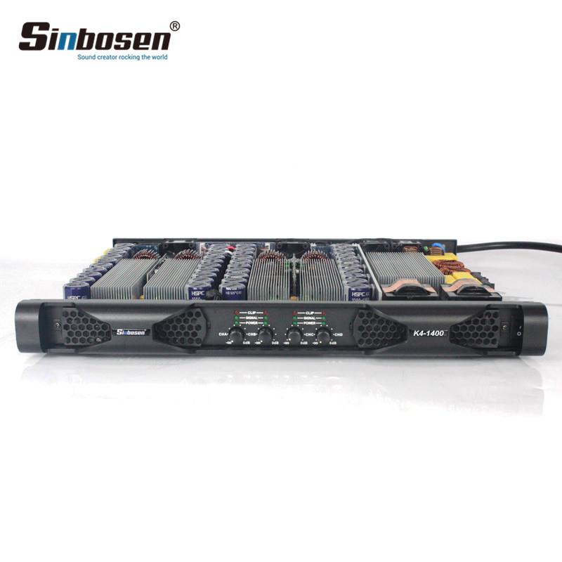 Sinbosen K4-1400 4 Kanal Digital Power Amplifier Amplifikatör