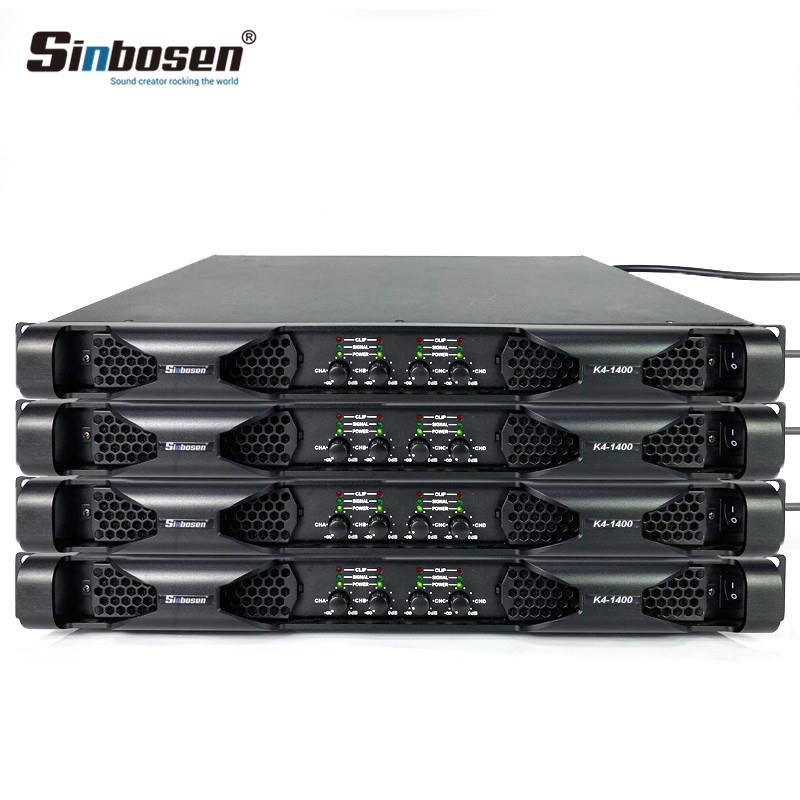 Sinbosen K4-1400 4 Kanal Digital Power Amplifier Amplifikatör