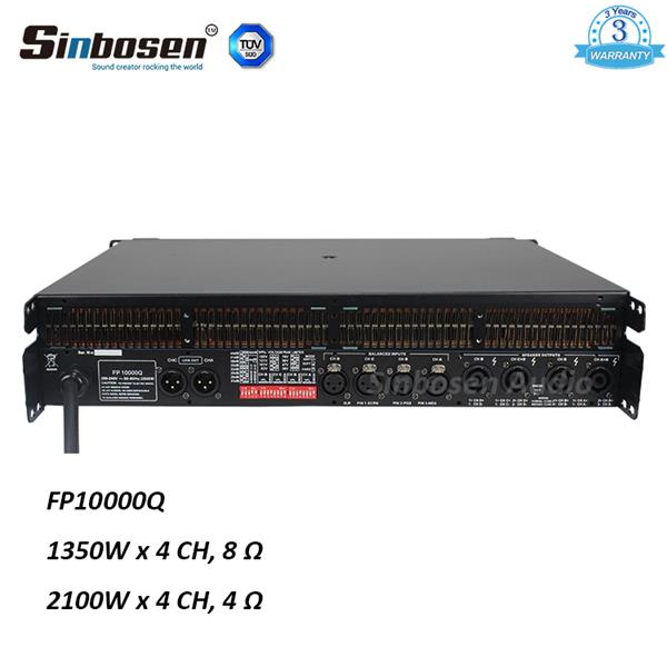 Sinbosen FP10000Q V3.0 Yeni Yükseltilmiş Model Power Amplifier Amplifikatör Amfi