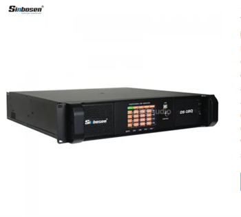 Sinbosen DSP18000Q 4 Kanal Digital DSP Yüksek Kaliteli Power Amplifier Amplifikatör