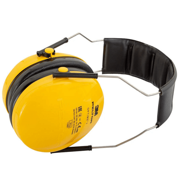 3M™ Peltor™ Optime™ I H510A Manşonlu, Kafa Bantlı Kulaklık - Sarı, 27 dB