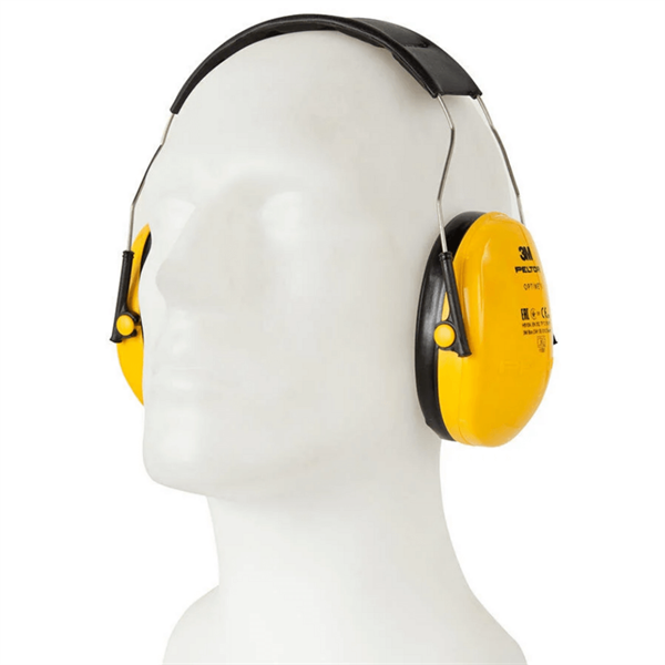 3M™ Peltor™ Optime™ I H510A Manşonlu, Kafa Bantlı Kulaklık - Sarı, 27 dB