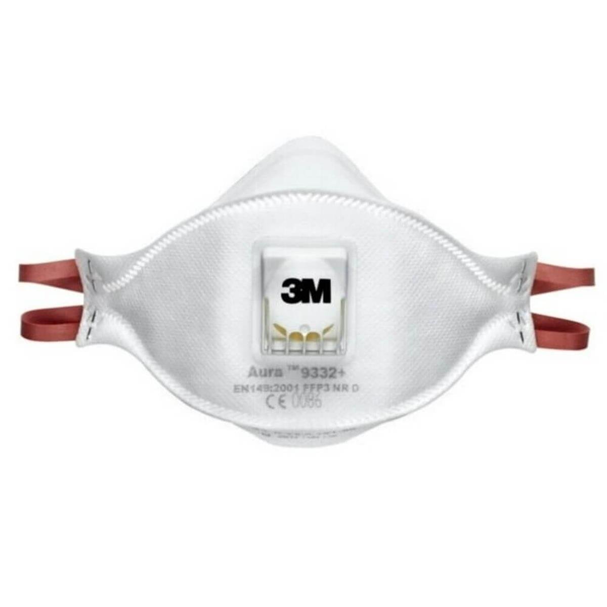 3M™ Aura™ 9332 Ffp3 Ventilli Solunum Koruyucu Maske - 10`lu Paket