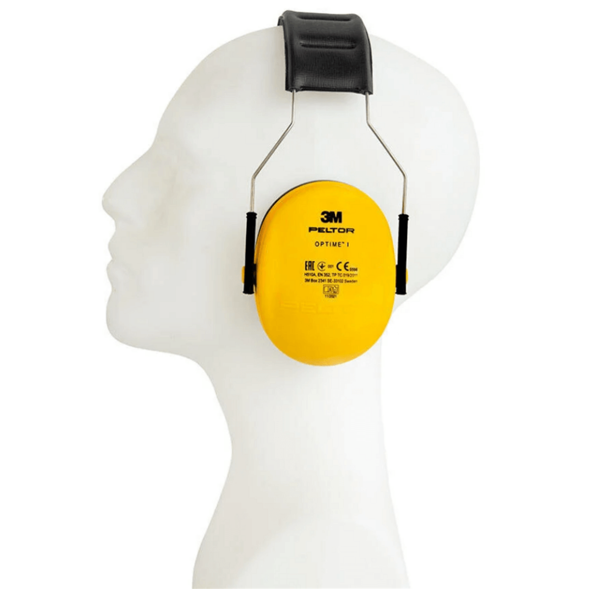 3M™ Peltor™ Optime™ I H510A Manşonlu, Kafa Bantlı Kulaklık - Sarı, 27 dB