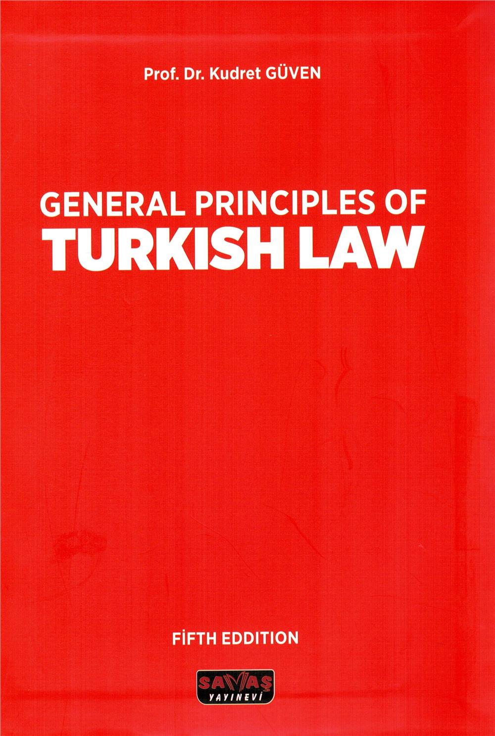 General Principles of Turkish Law