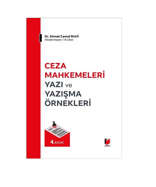 Ceza Mahkemeleri Yazı ve Yazışma Örnekleri Ceza Mahkemeleri Yazı ve Yazışma Örnekleri