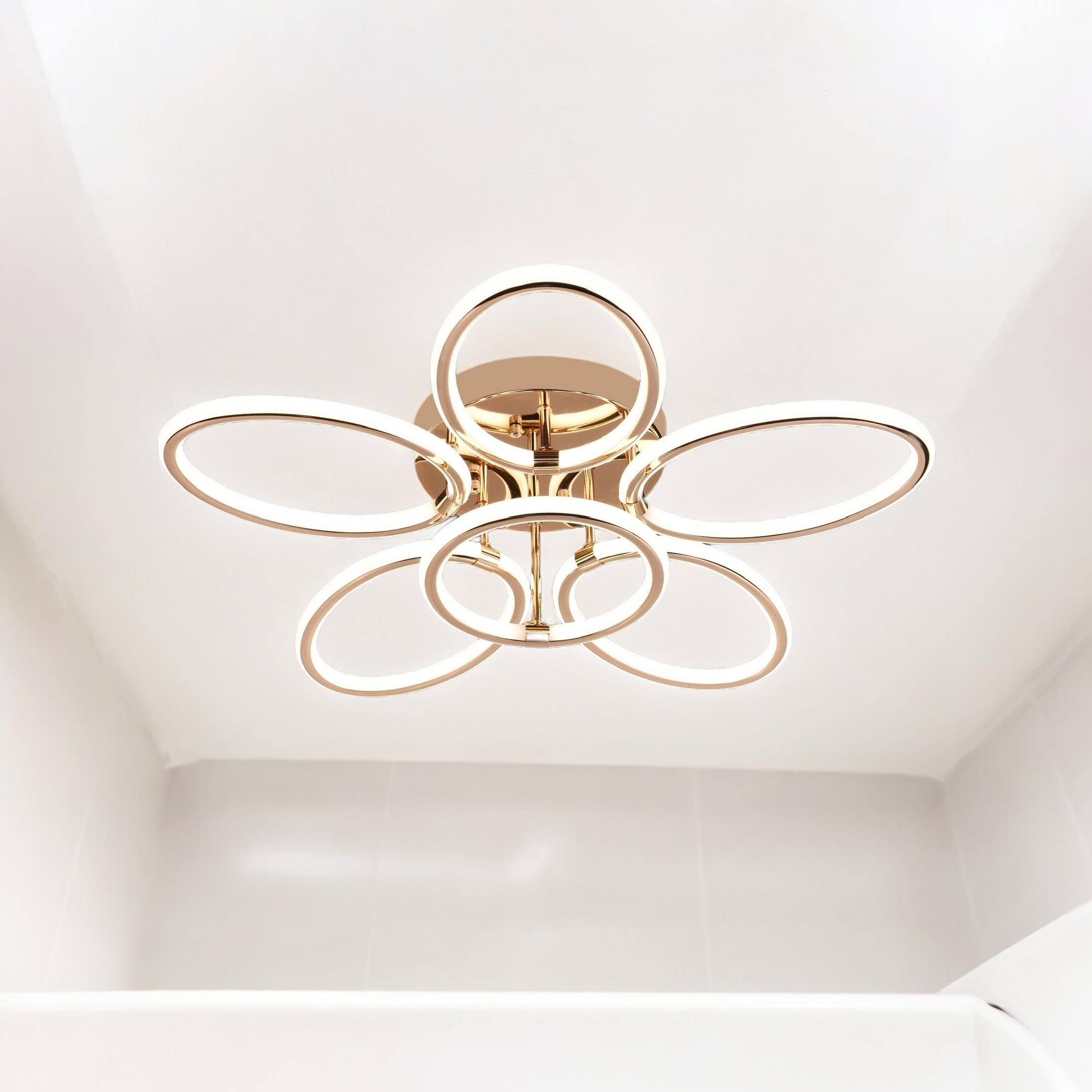 HBY 192 Gold Tavan Tipi Avize