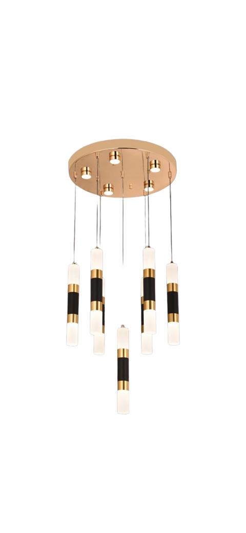 HBY 198-6+1 3 Renk Tavan Tipi Led Avize