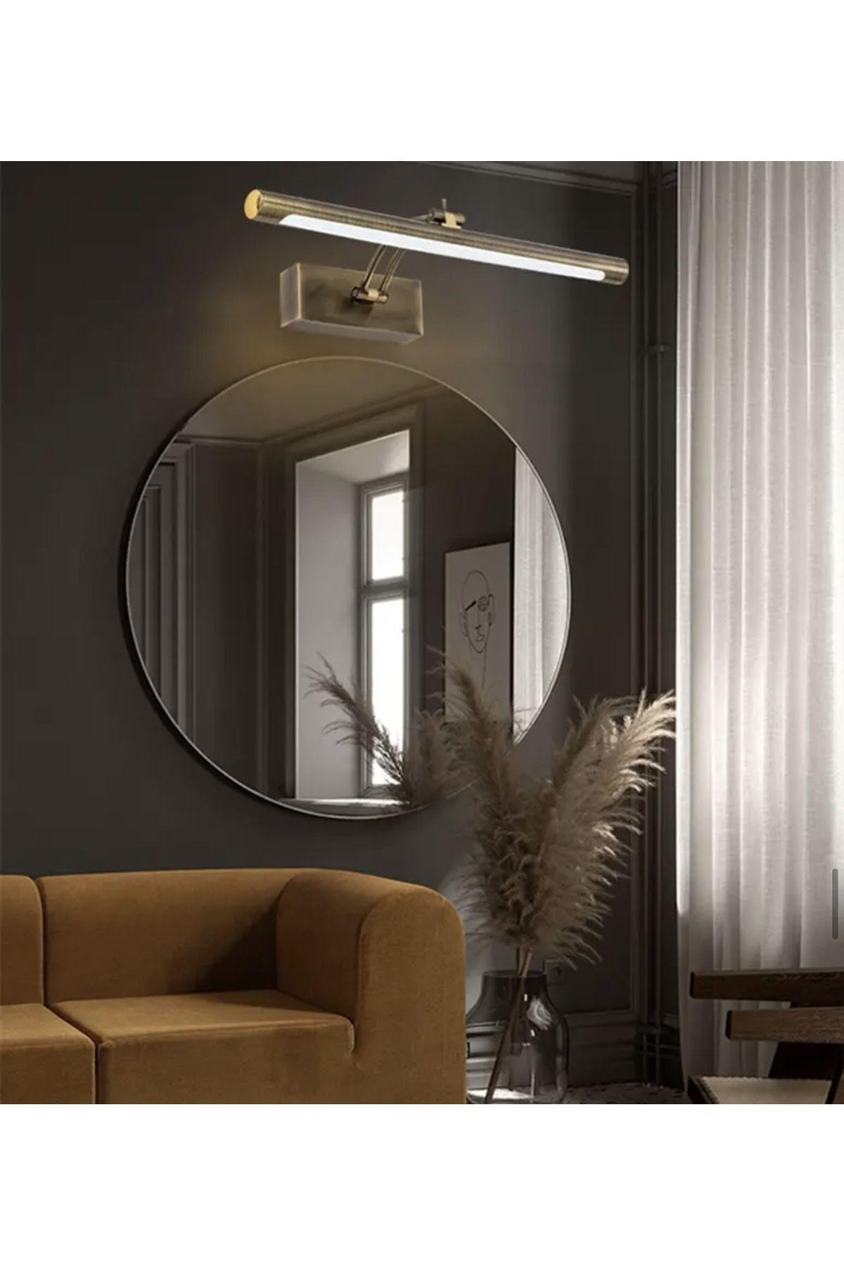 Modern Duvar Led Aplik Banyo Tablo Aydınlatma Kuğu Pelikan Aplik Krom ...