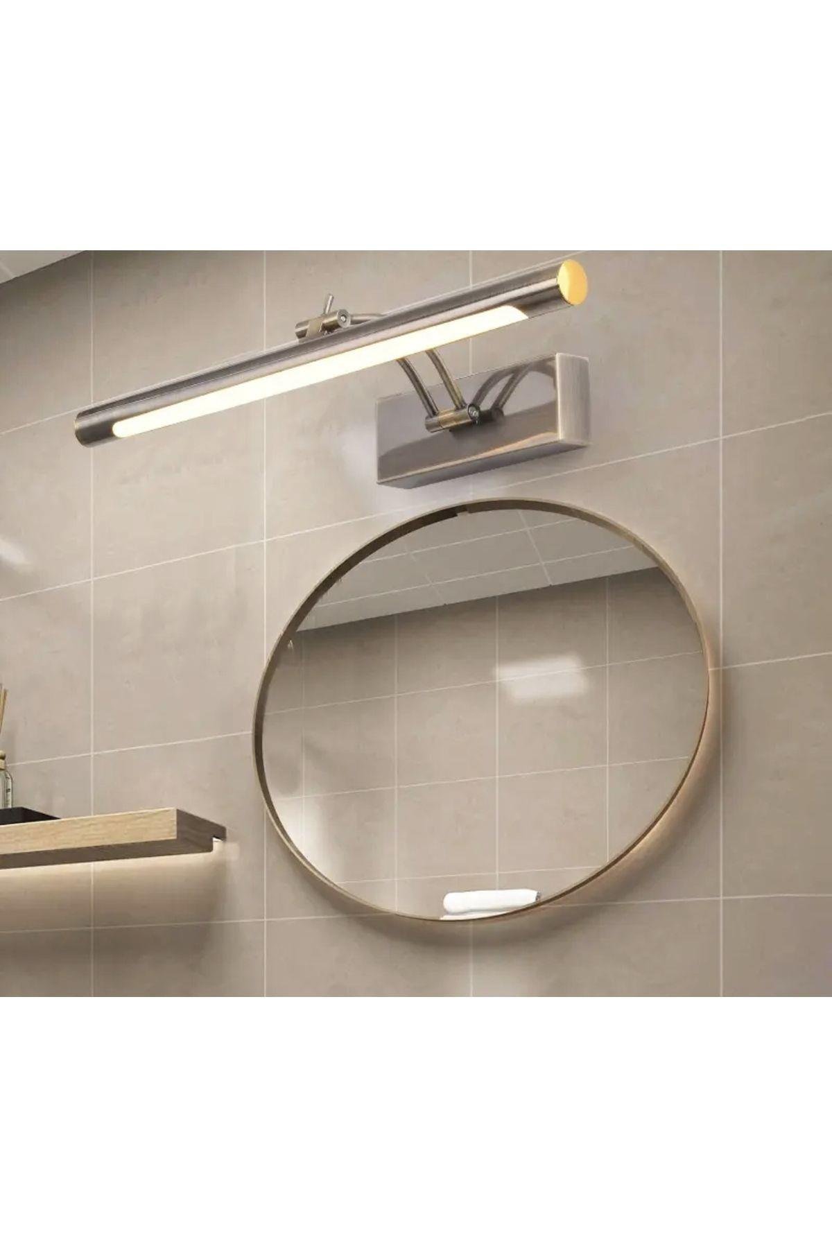 Modern Duvar Led Aplik Banyo Tablo Aydınlatma Kuğu Pelikan Aplik Krom ...