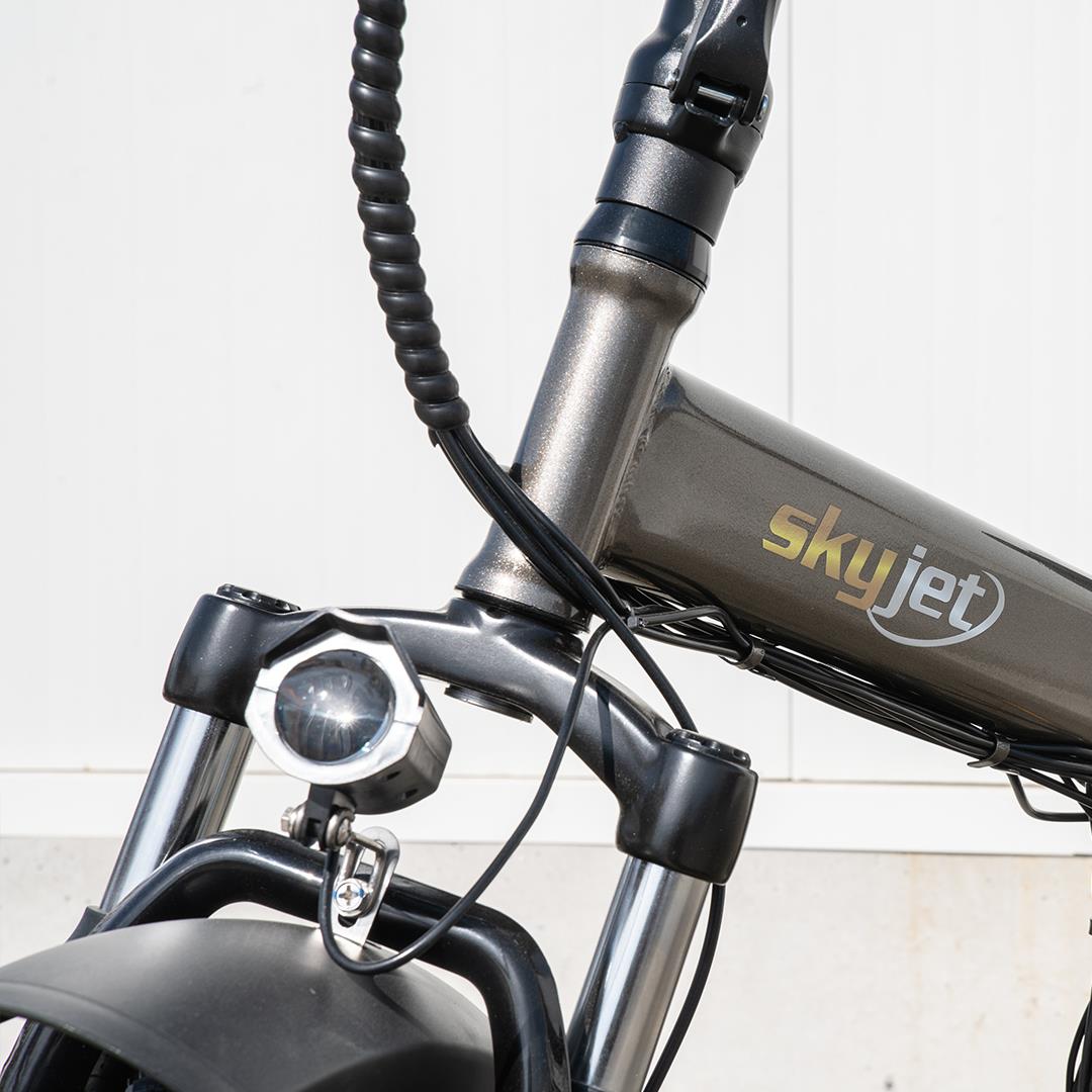 Skyjet Nitro Pro Katlanabilir Elektrikli Bisiklet Kahverengi