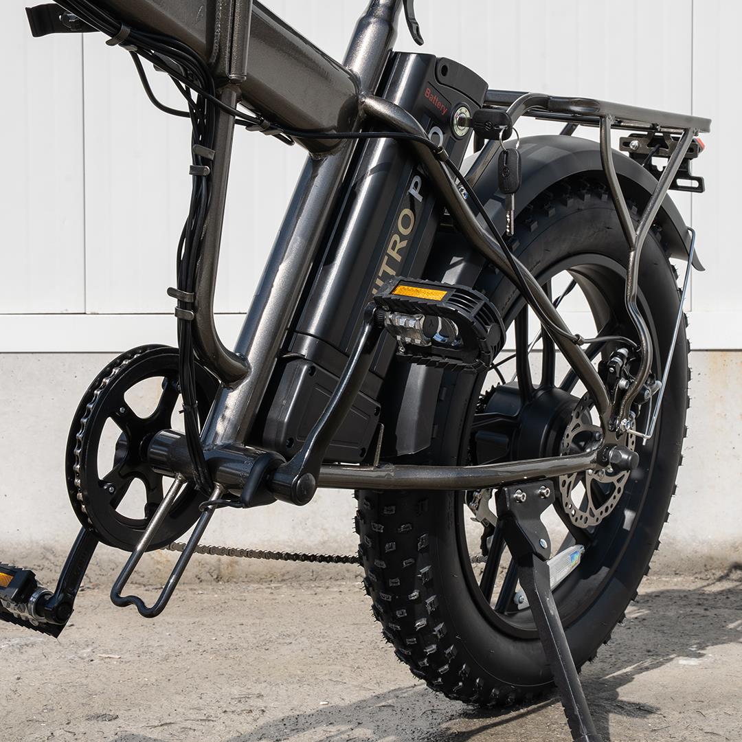 Skyjet Nitro Pro Katlanabilir Elektrikli Bisiklet Kahverengi